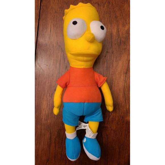 toy factory | Toys | The Simpsons Bart 4 Plush Stuffed Doll 218 Toy ...